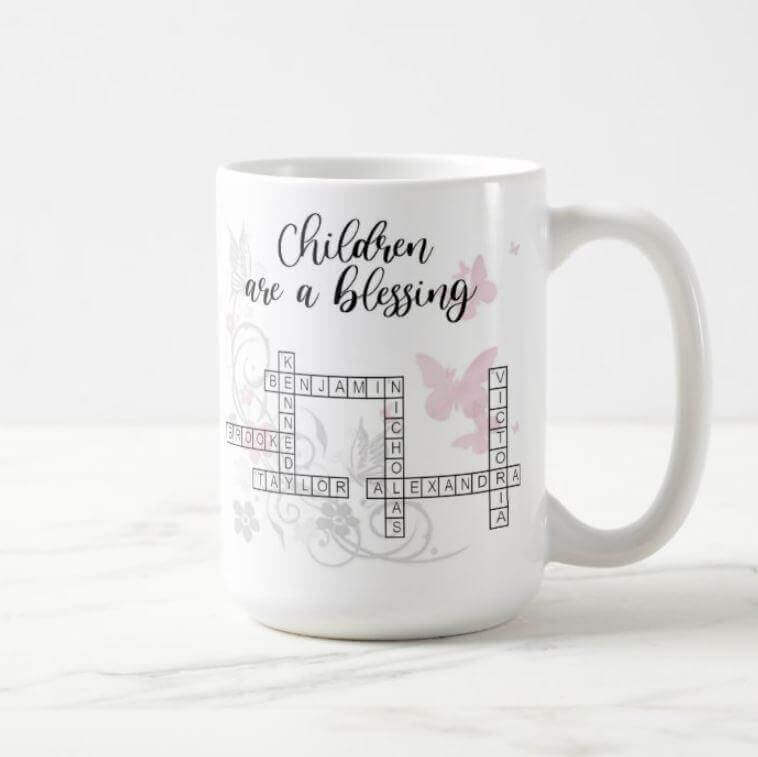 Custom Scrabble Mug - Perfect Family Gift | RazKen